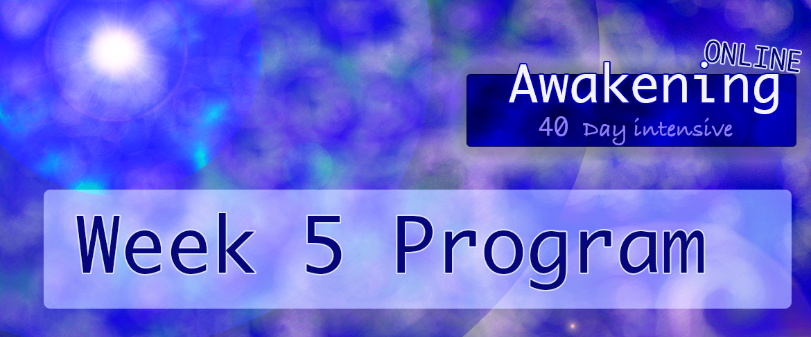 Program week 5 – Inner Work Inspiration Hub